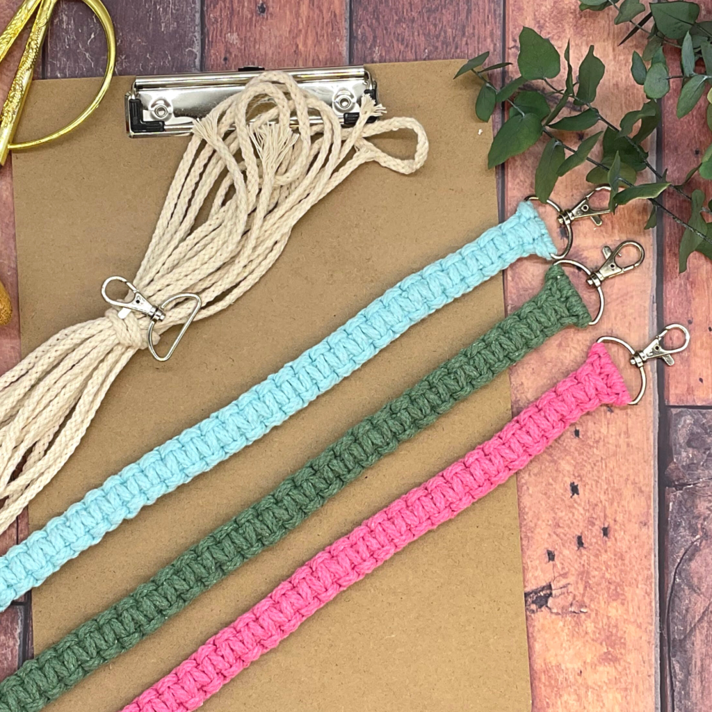 Kinder DIY-Makramée Anhänger Videoanleitung - Nimmerland