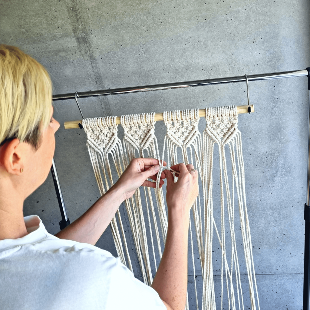 Makramee Wandbehang DIY-Set mit Videoanleitung Palermo